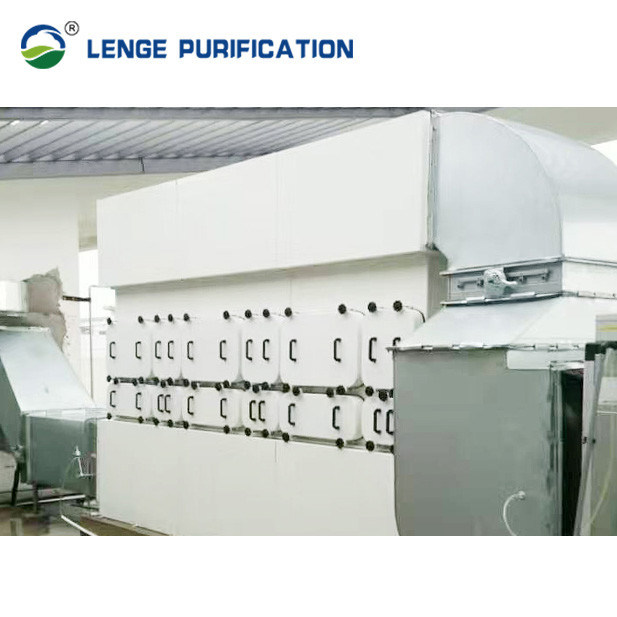 3400cfm BIBO Bag In Bag Out System สารปนเปื้อนในตัวกรอง HEPA ระหว่างการ ...